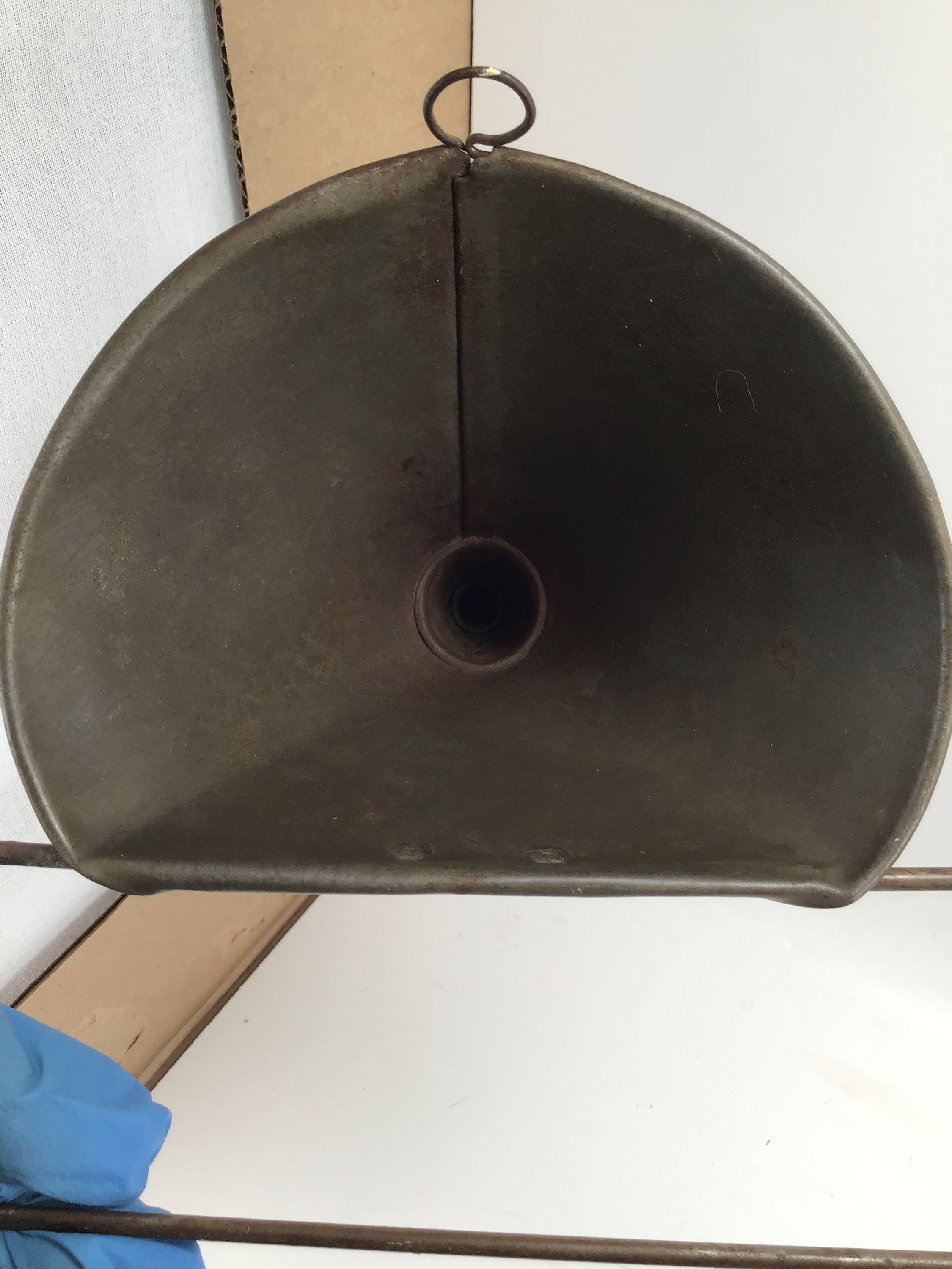 Vintage Funnel metal Offset Funnel - Etsy