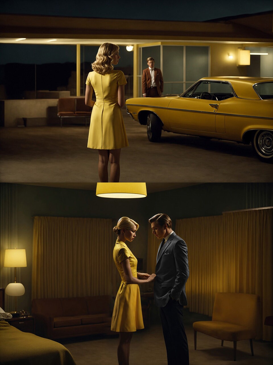 A Story in Yellow as a Tribute to Erwin Olaf - Etsy