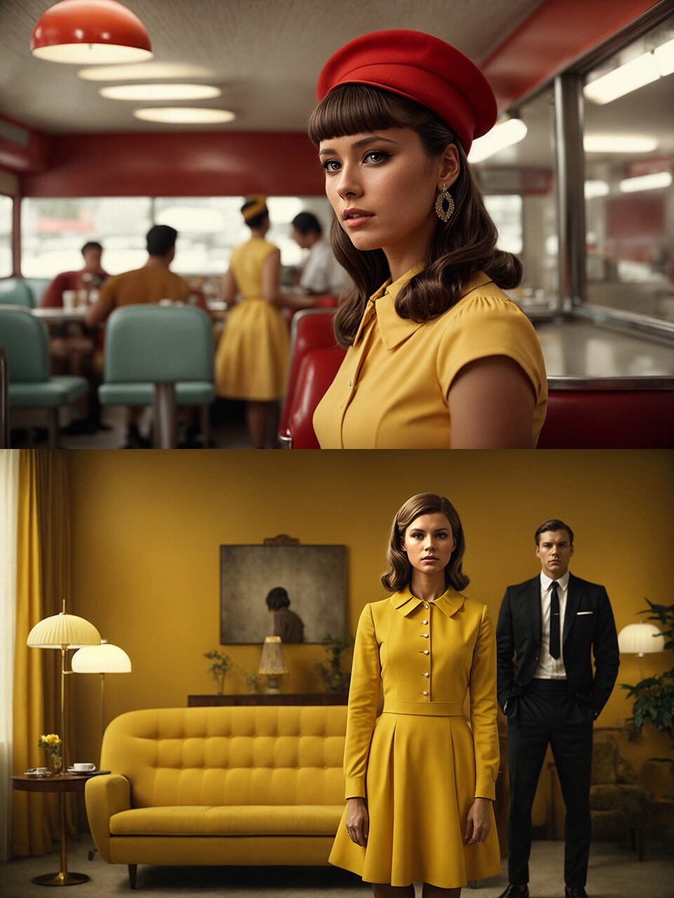 A Story in Yellow as a Tribute to Erwin Olaf - Etsy