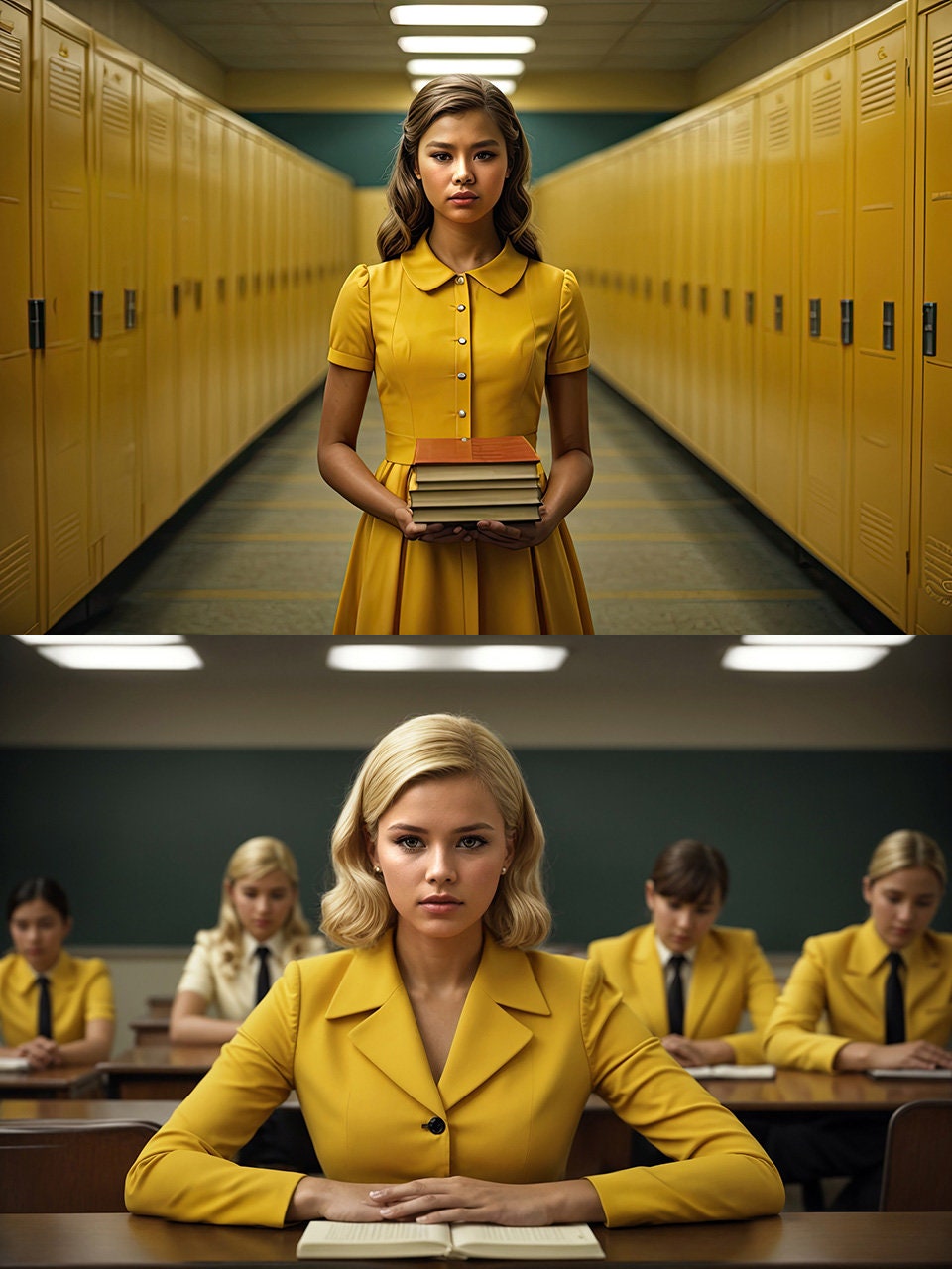 A Story in Yellow as a Tribute to Erwin Olaf - Etsy