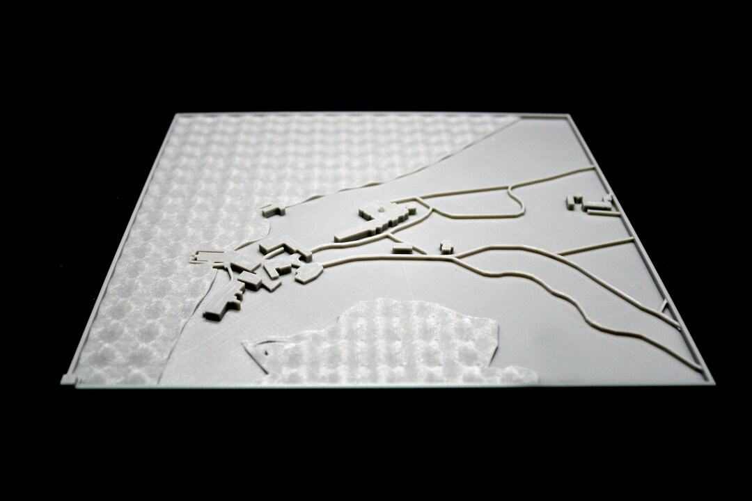 3D Touch Maps Wall Art Memories - Etsy