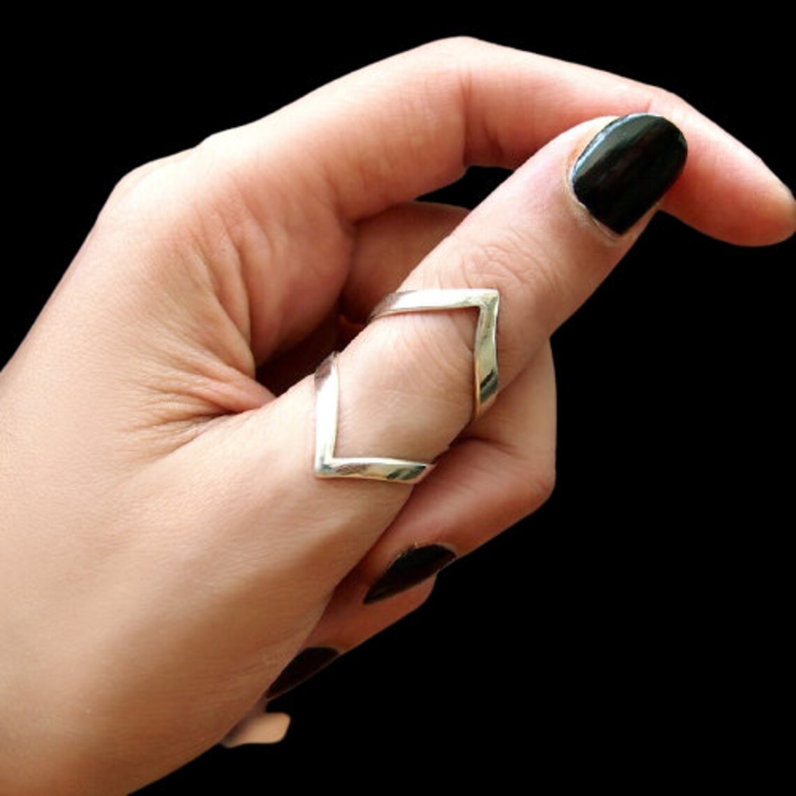 Chevron Ring Arthritis Ring Splint Knuckle Ring Adjustable - Etsy