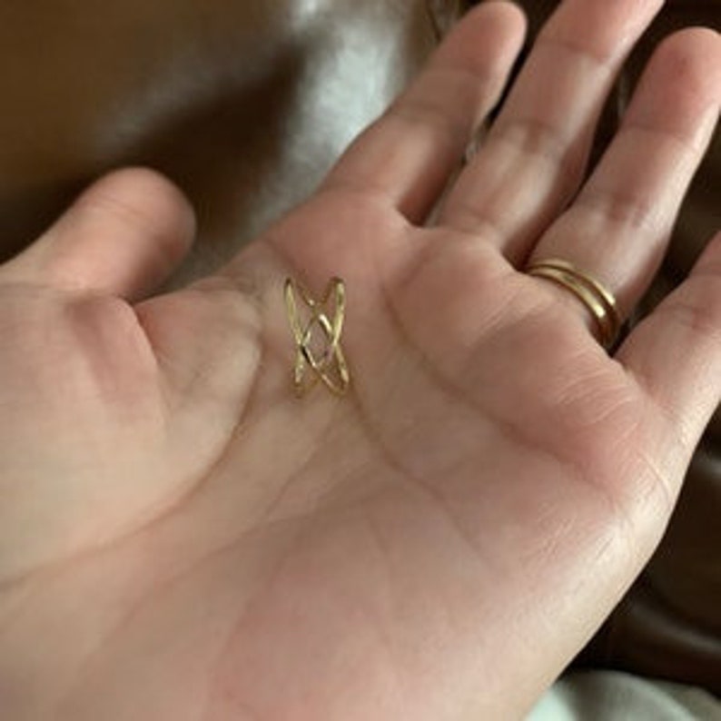 Arthritis Ring Splint Knuckle Ring Thumb Ring Sterling | Etsy