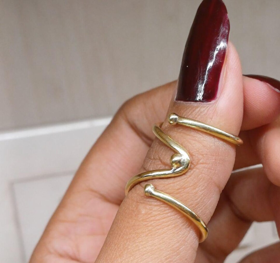 EDS Finger Splint Sterling Silver 925 for Both Joints Adjustable - Etsy