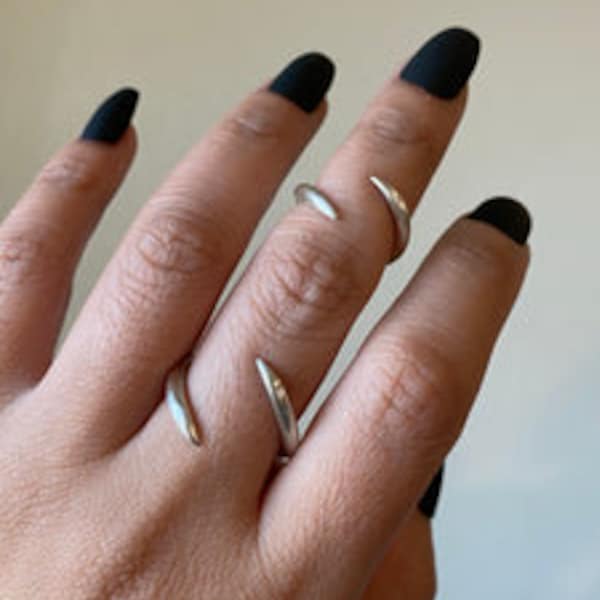 Mid Finger Ring - Etsy