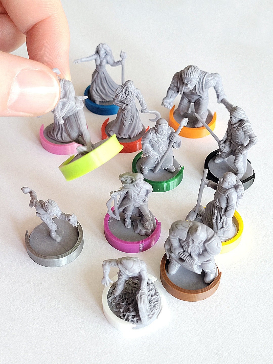 Talisman the Magical Quest Game 4ed. - Character Figures Stands - 12 ...