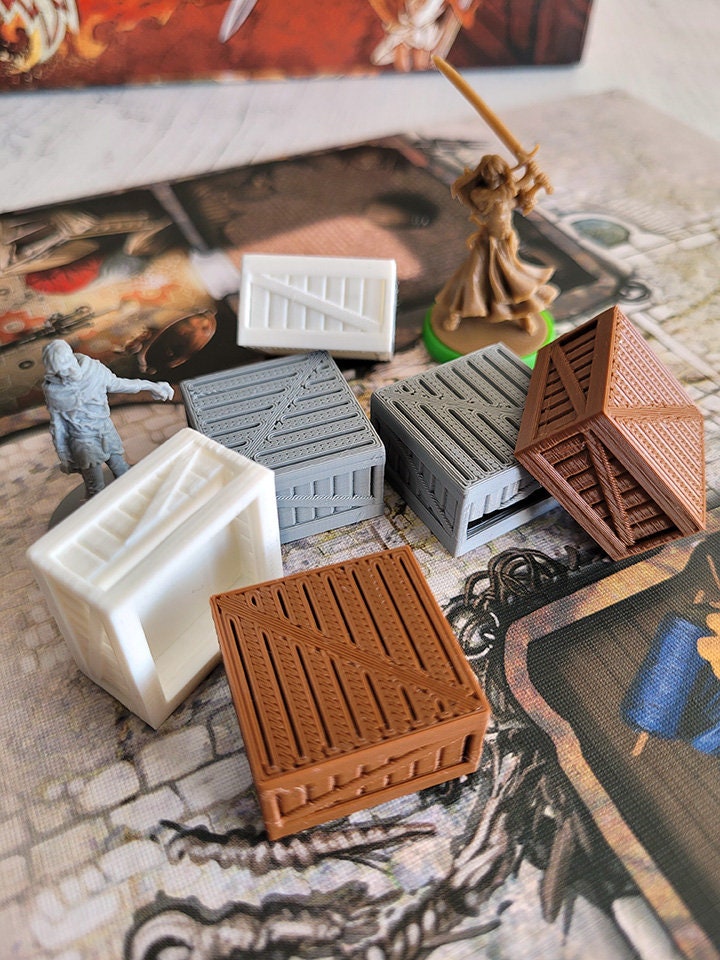 Zombicide Crates Board Game SET - Etsy