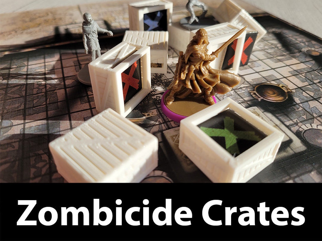 Zombicide Crates Board Game SET - Etsy