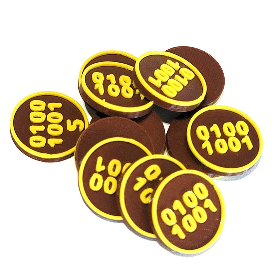 Data - 12 Colorful Tokens for Terraforming Mars - Etsy