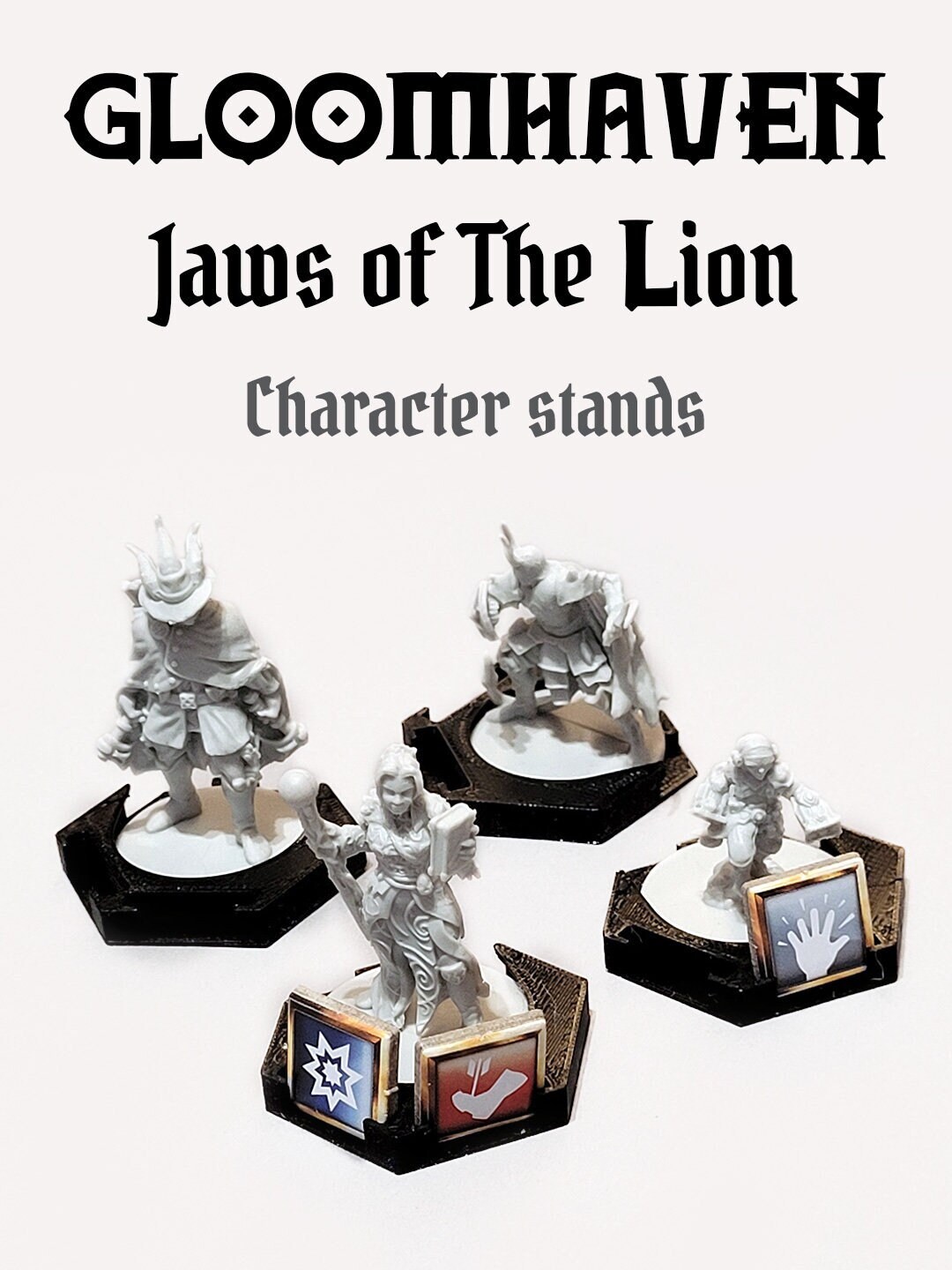 Gloomhaven / Jaws of the Lion - Character Stand Different Colors - 1 ...