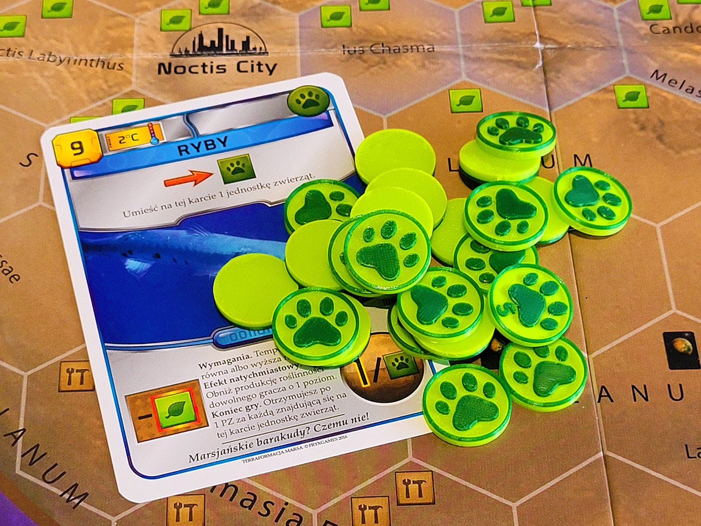 240 Colorful Tokens for Terraforming Mars - Etsy