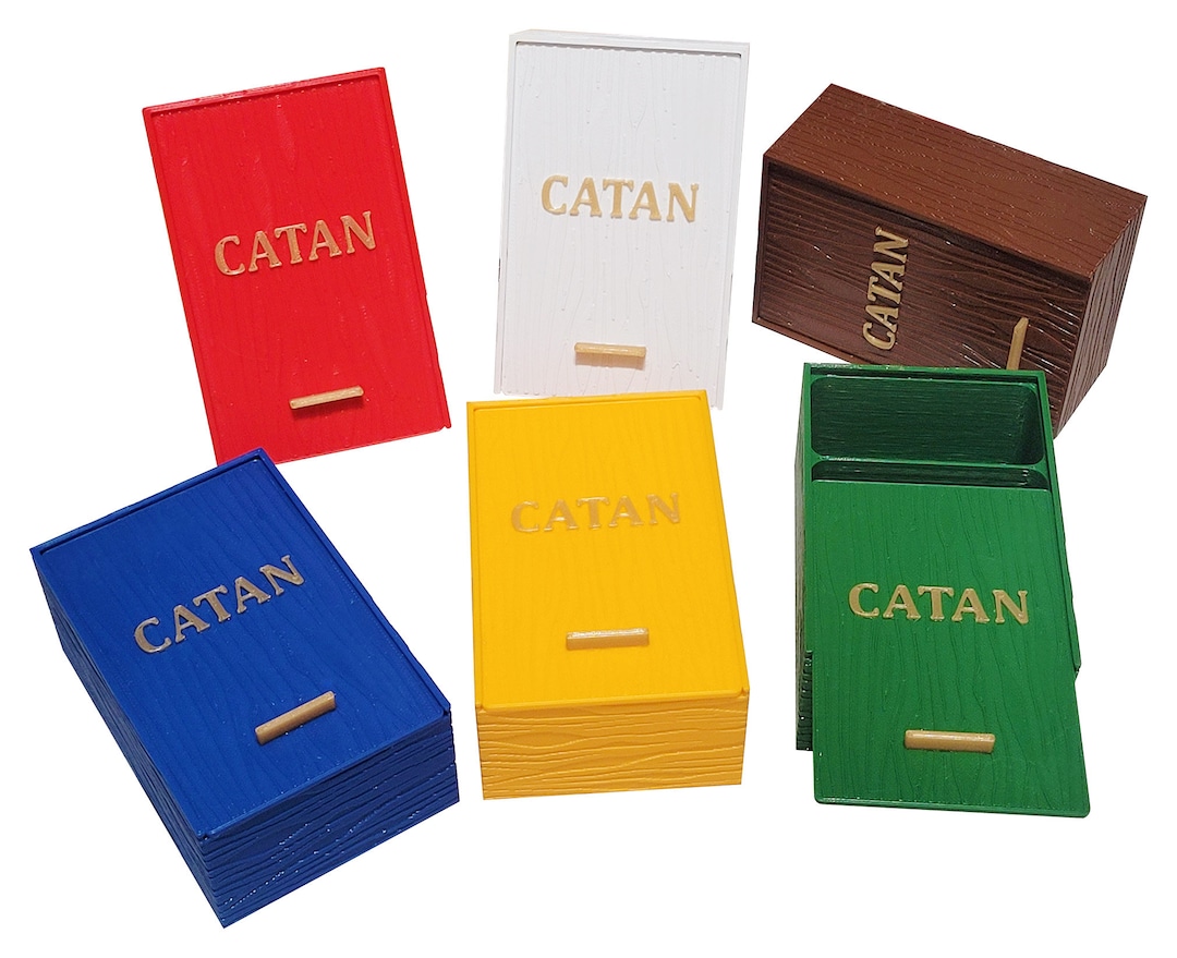 CATAN Organizer/box With Lid - Set of 6 - Etsy