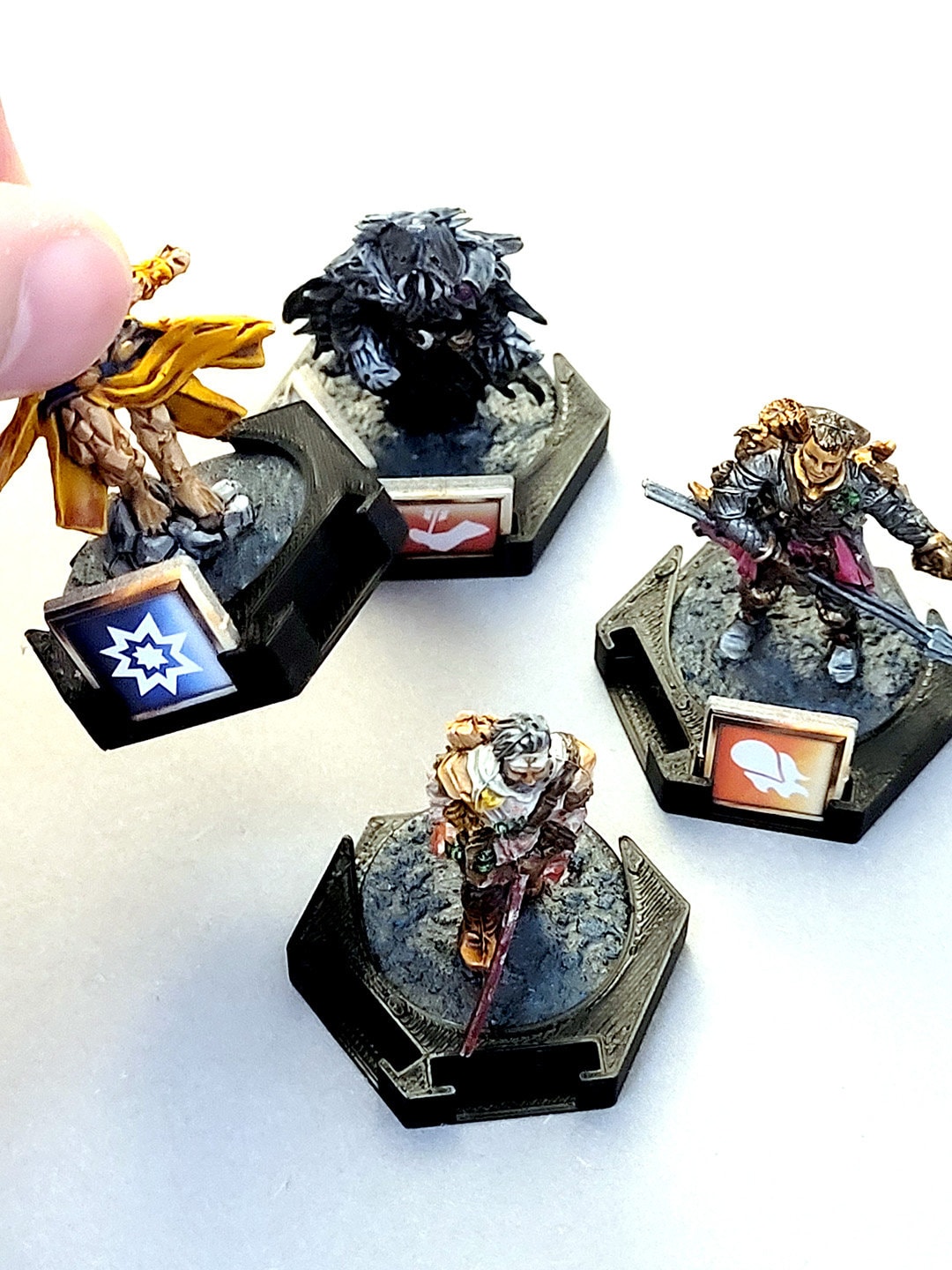 Gloomhaven - Character Stands 4 Pieces - Etsy
