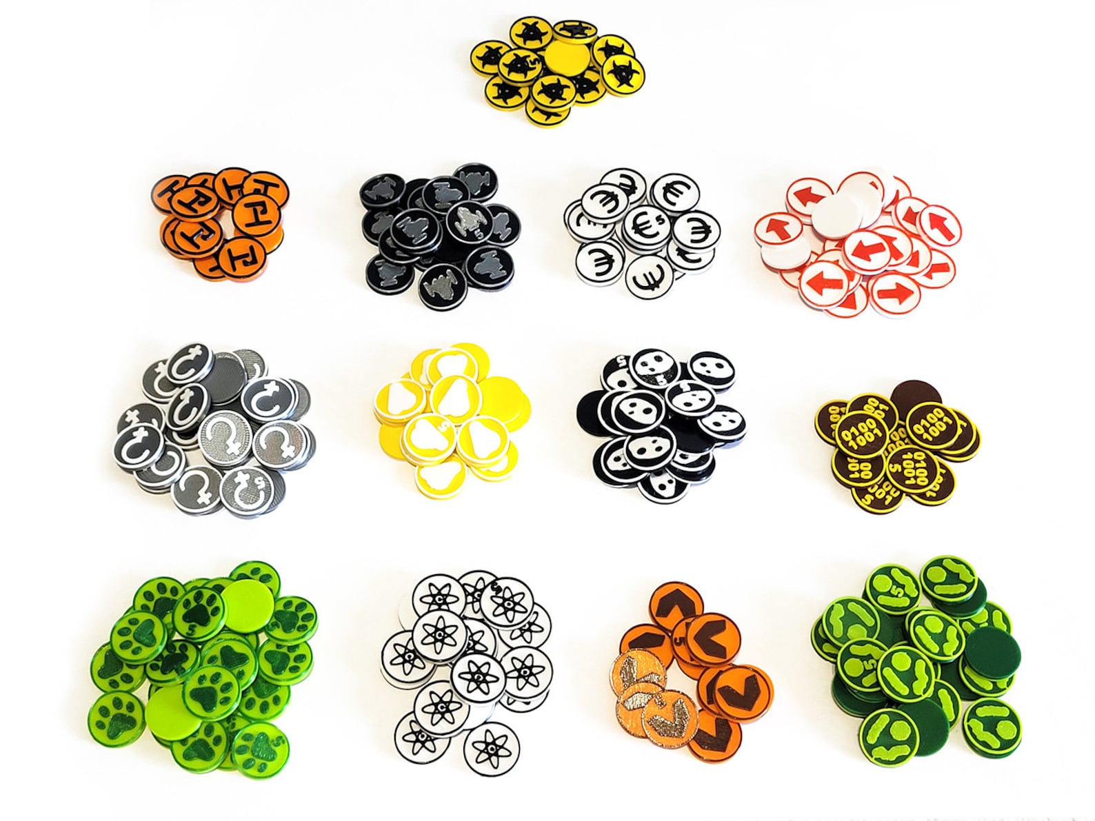 240 Colorful Tokens for Terraforming Mars - Etsy