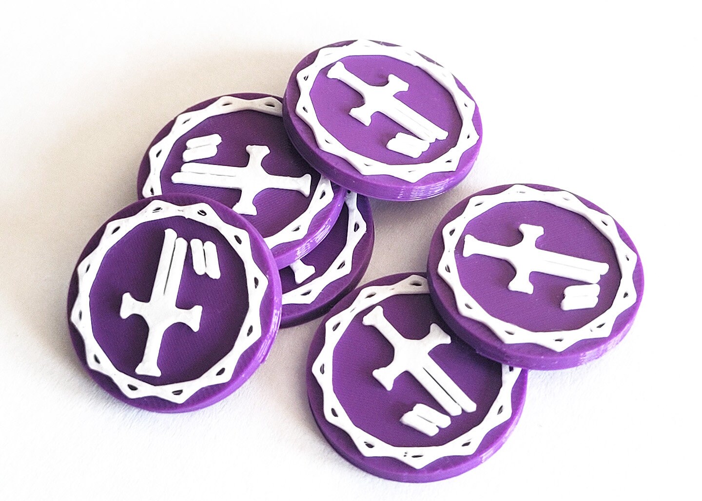 64 Colorful Tokens for A Song of Ice and Fire - Etsy