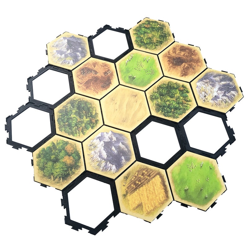 Catan Board Tiles - Etsy