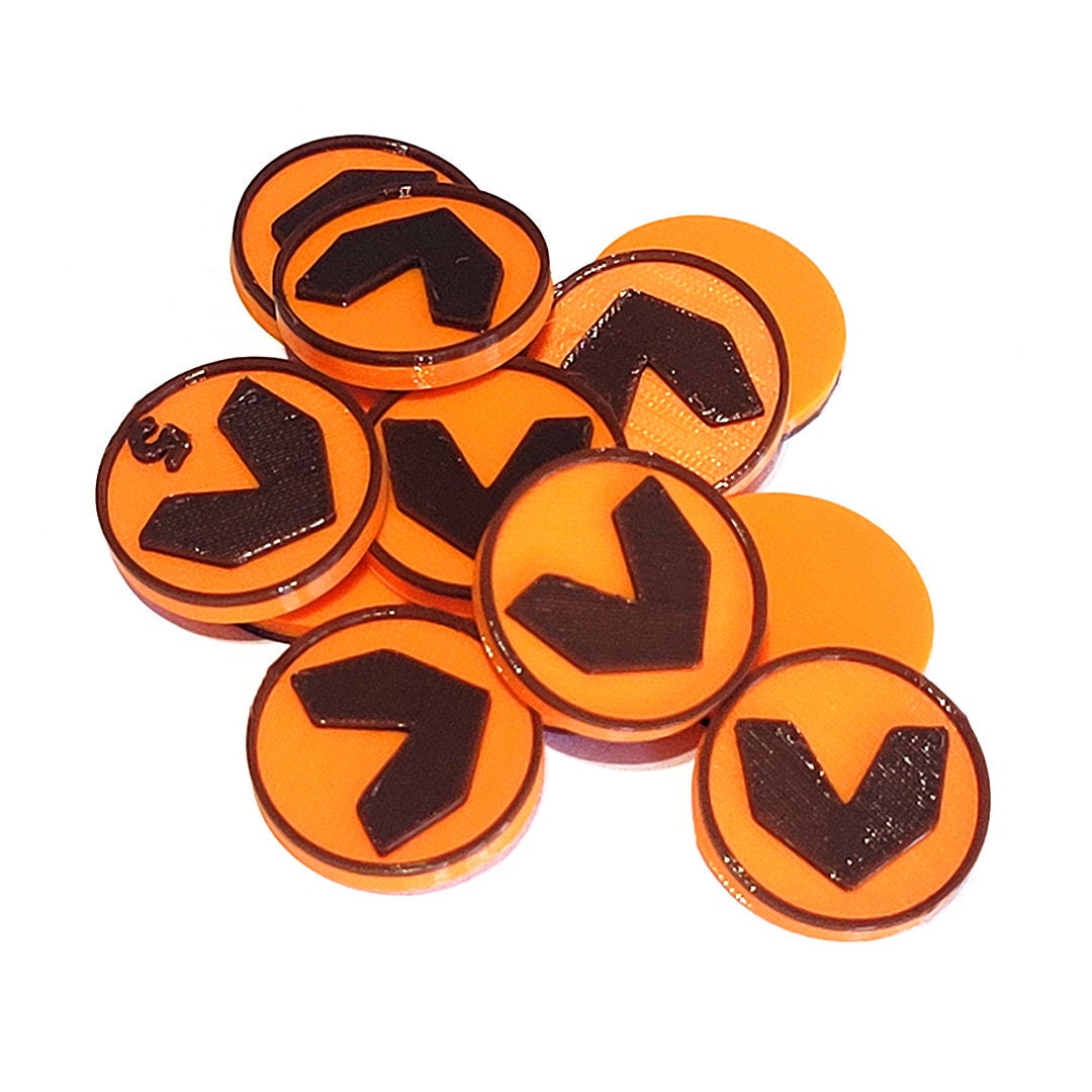 Camp - 12 Colorful Tokens for Terraforming Mars - Etsy