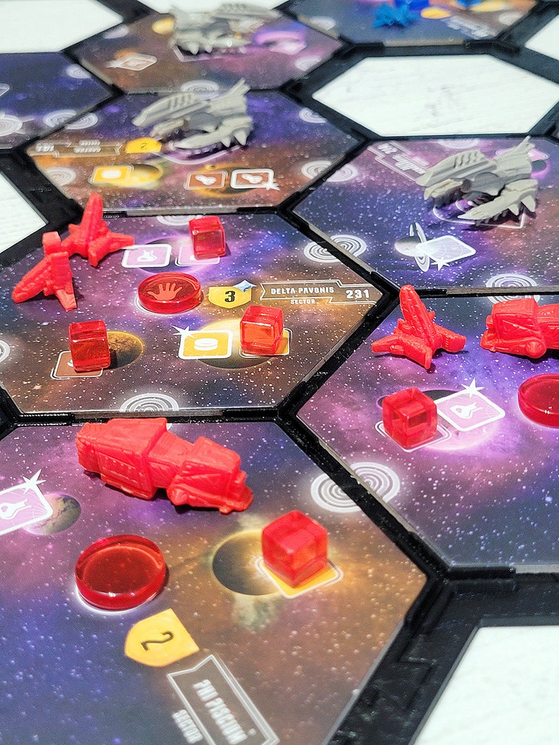 Eclipse: Second Dawn for the Galaxy Sector Hex Holders 37 - Etsy