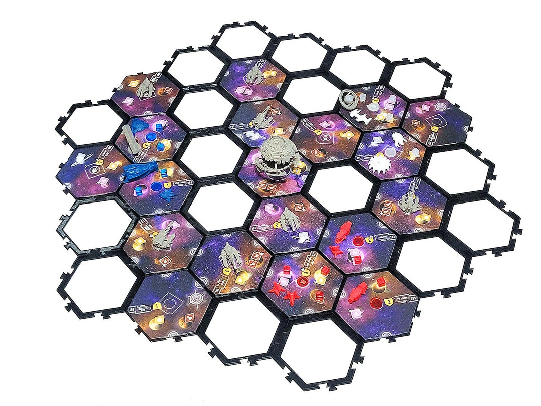 Eclipse: Second Dawn for the Galaxy - Sector Hex Holders 37 Pieces - 1 ...