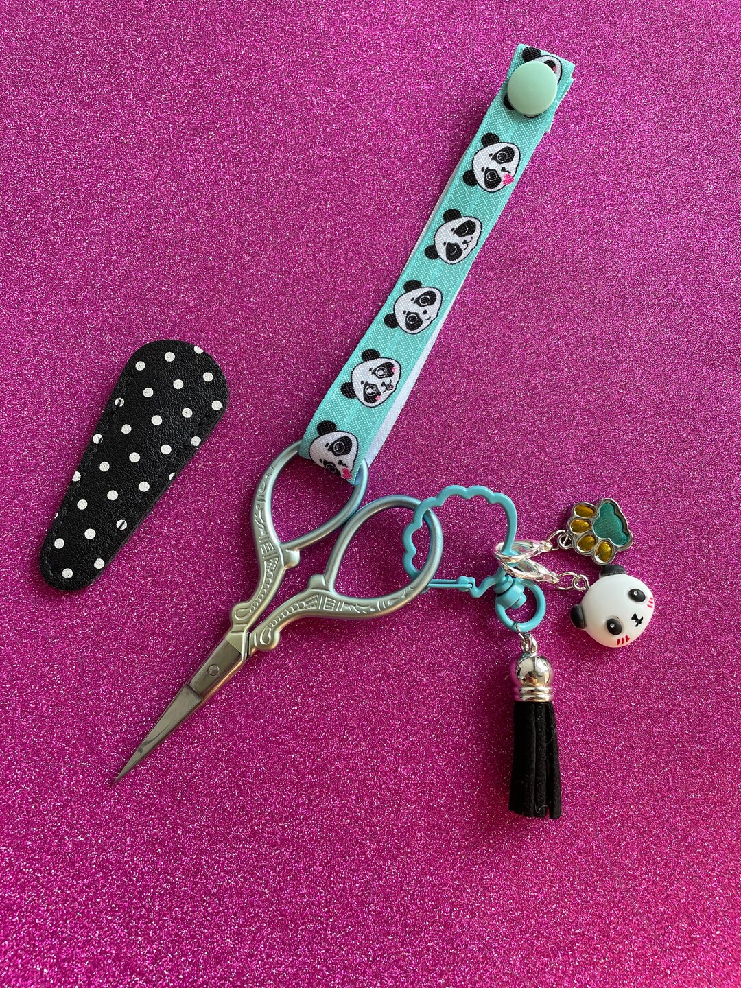Antique Scissors Pandas - Etsy