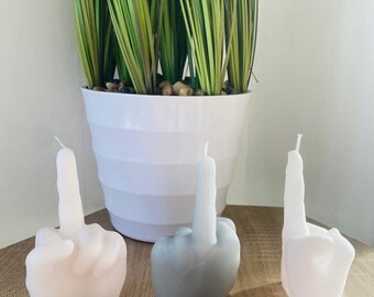 Middle Finger Candle - Etsy UK