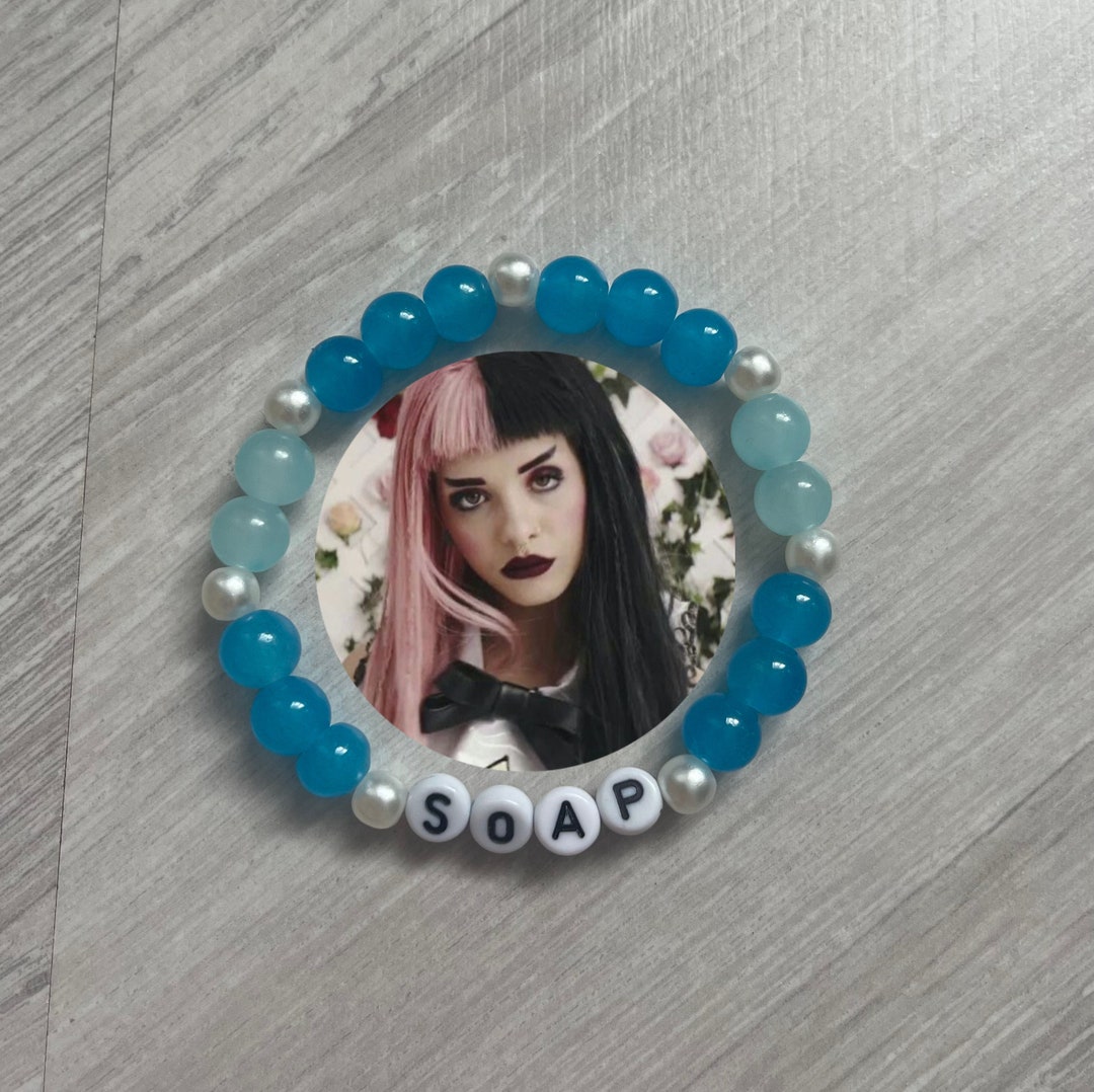 Melanie Martinez Soap Inspired Glass Bead Bracelet - Etsy