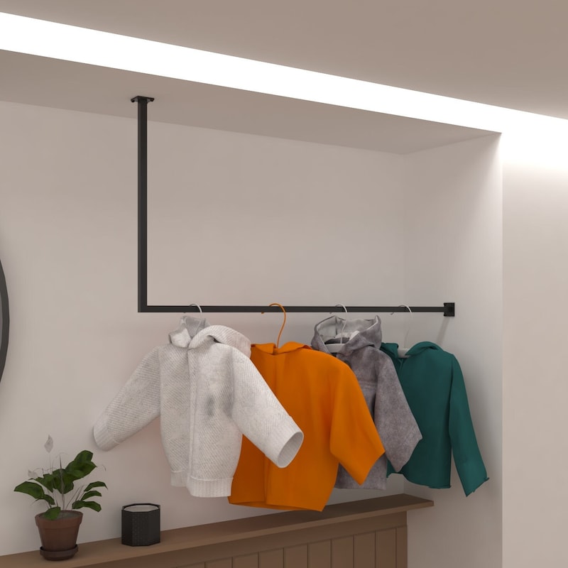 Floating Clothing Rack - Etsy