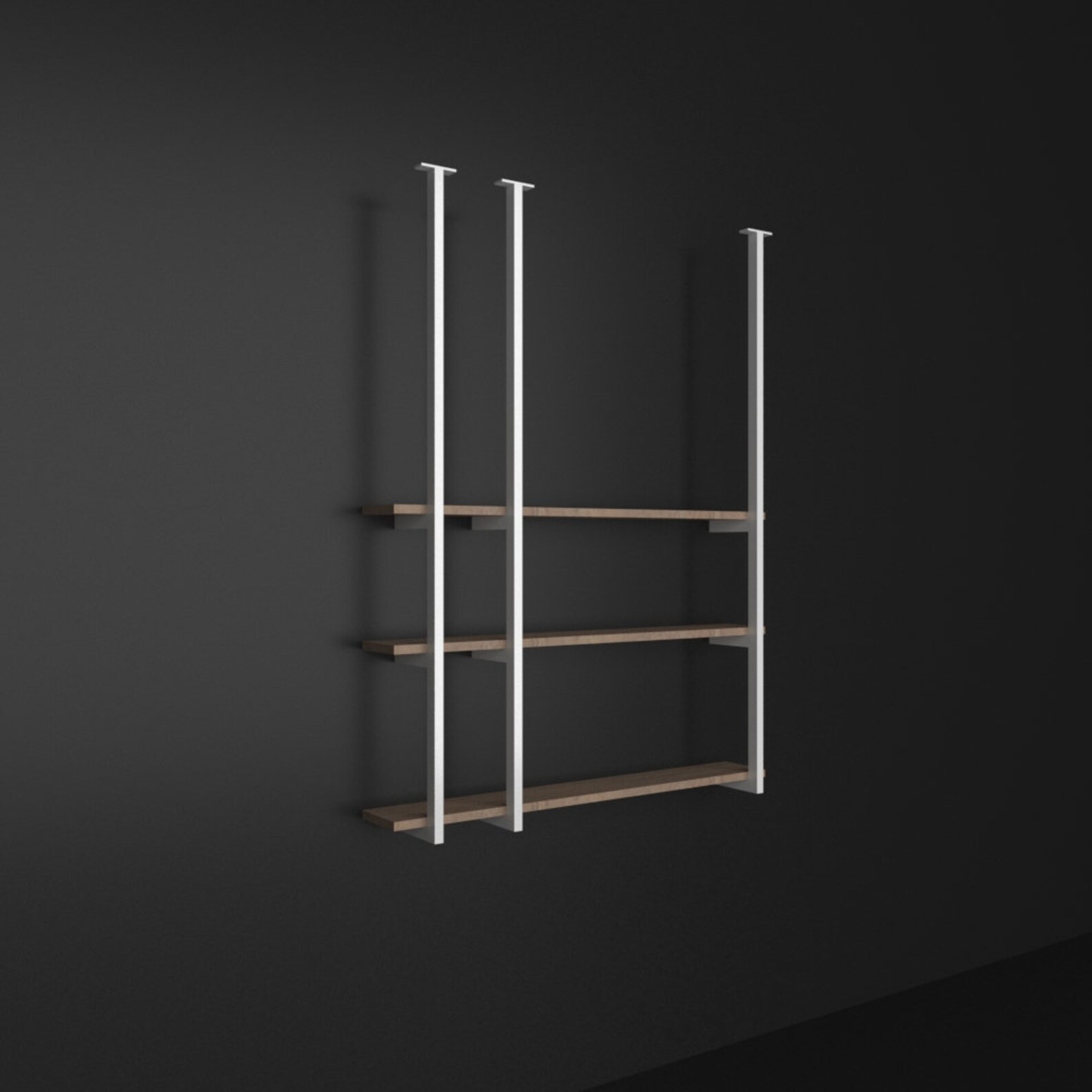 Ceiling Mounted Floating Bathroom Shelf, Master Room Organizer ...