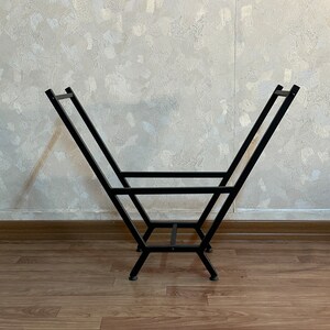 V Shaped Wood Rack Firewood Storage/log Holder/farmhouse Decor - Etsy