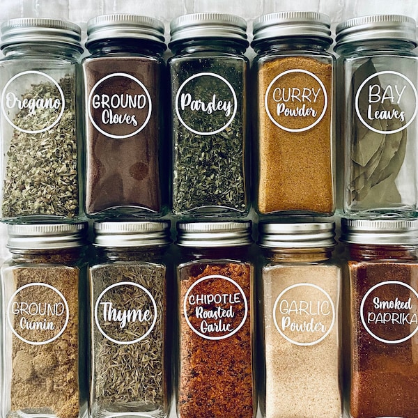 Spice Labels - Etsy