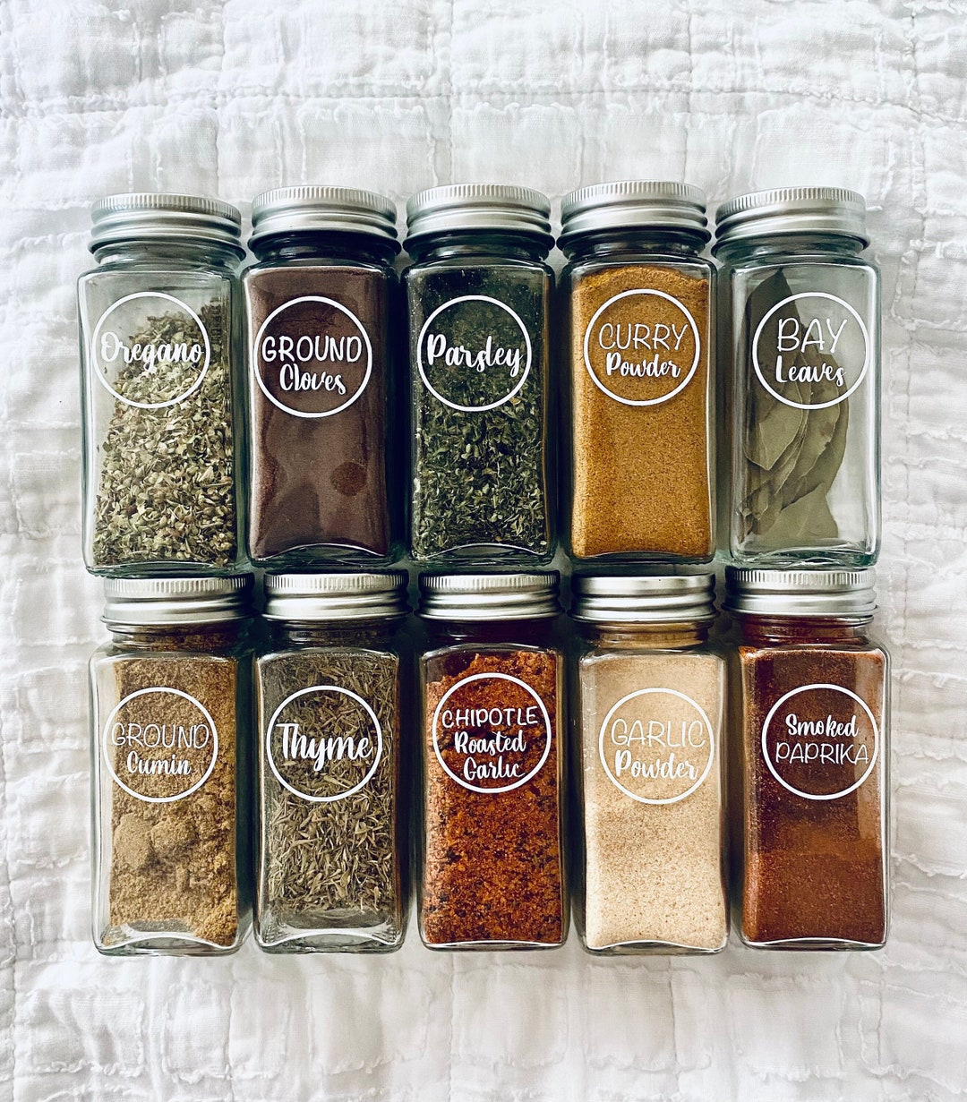 Spice Labels .SVG and .PNG File Download - Etsy Canada
