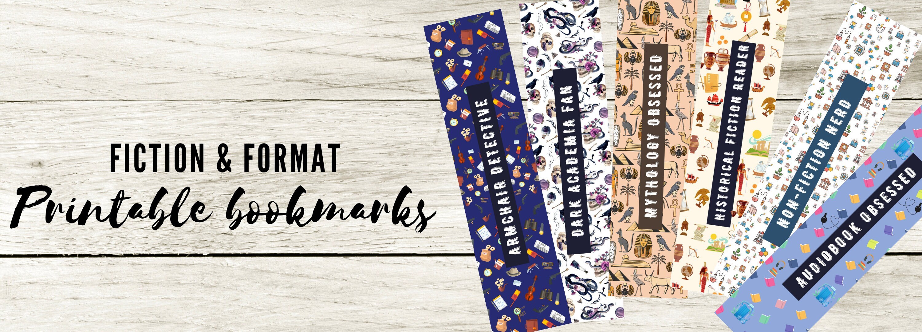 Digital Printable Bookmarks Types of Reader Set of 20, Bookstagram - Etsy