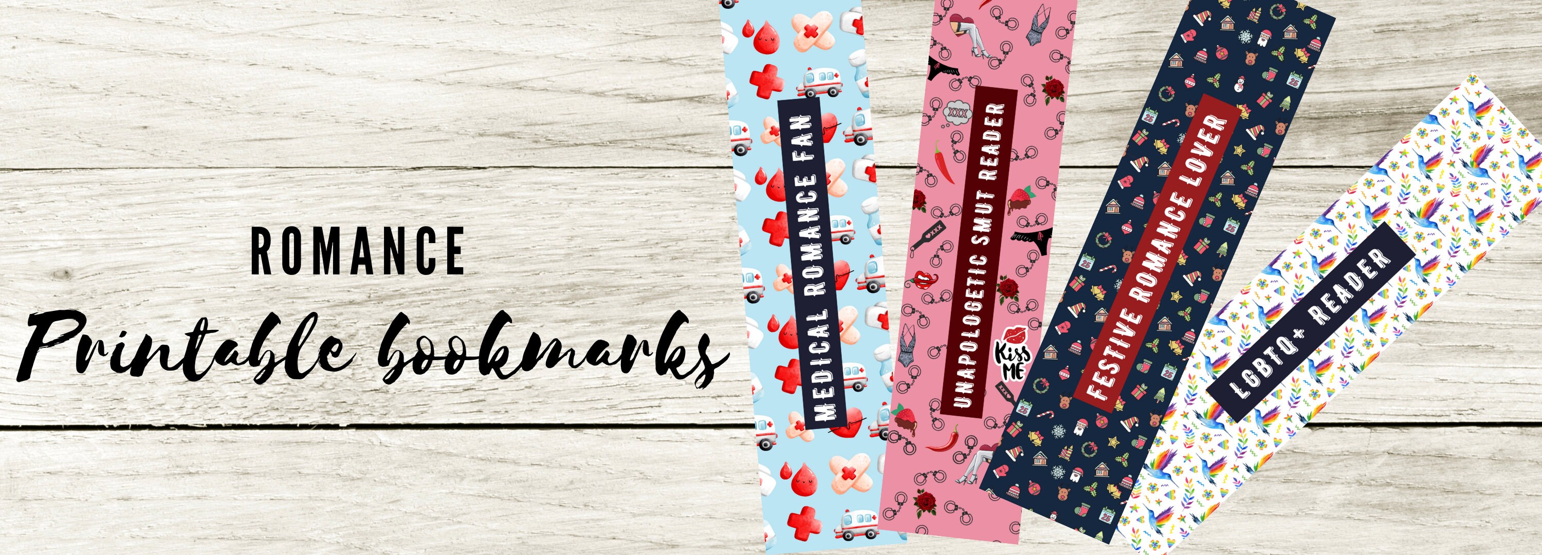 Digital Printable Bookmarks Types of Reader Set of 20, Bookstagram ...