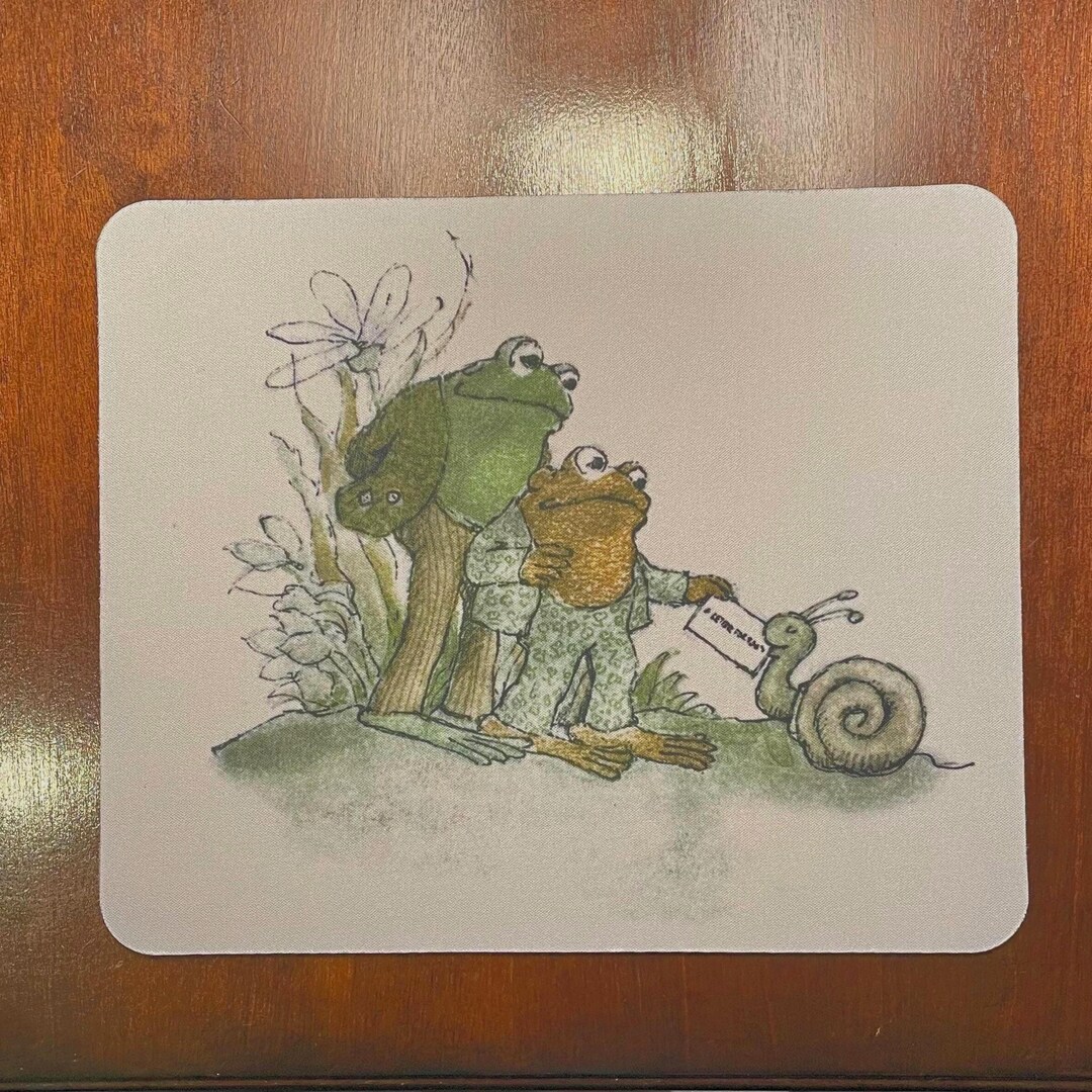 Frog and Toad Mouse Pad (A) - Etsy