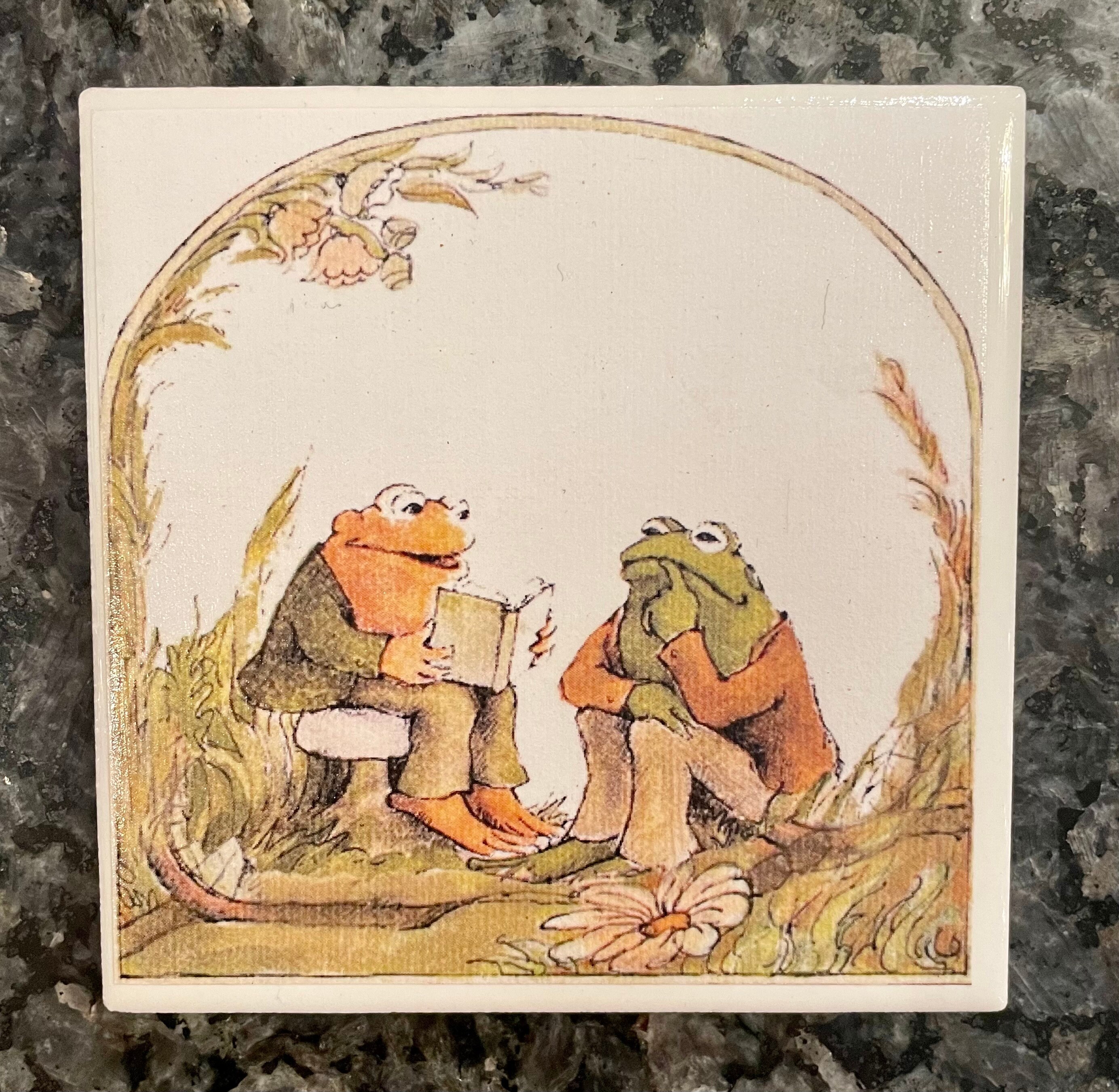Frog & Toad aceramic Coasters Set of 4 Variety - Etsy