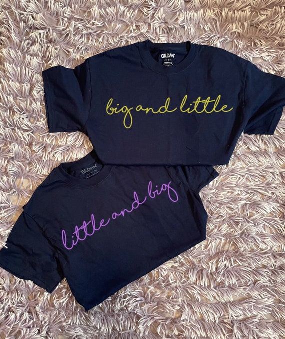 Big Little Little and Big Shirts - Etsy