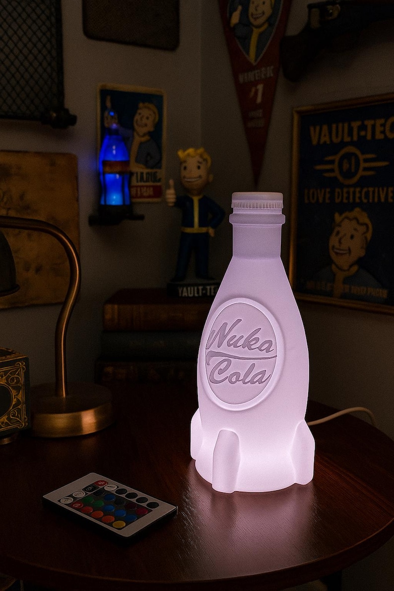 Nuka-cola Lamp – Fallout – RGB Lighting – Mood Lamp & Geek Decoration ...