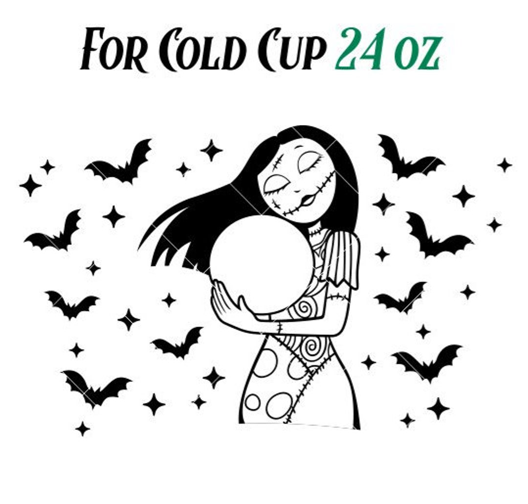 Sally Full Wrap Svg, Venti Cup Decal Svg, Coffee Ring Svg, Cold Cup Svg ...