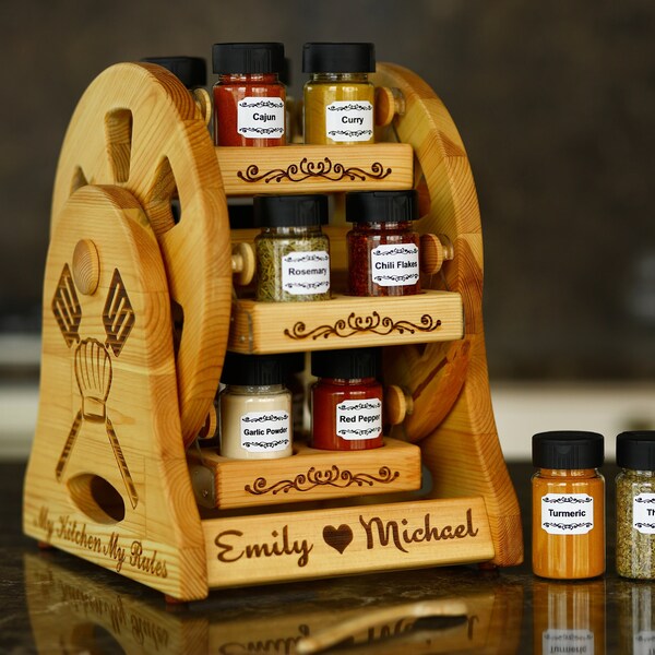 Modern Spice Rack - Etsy