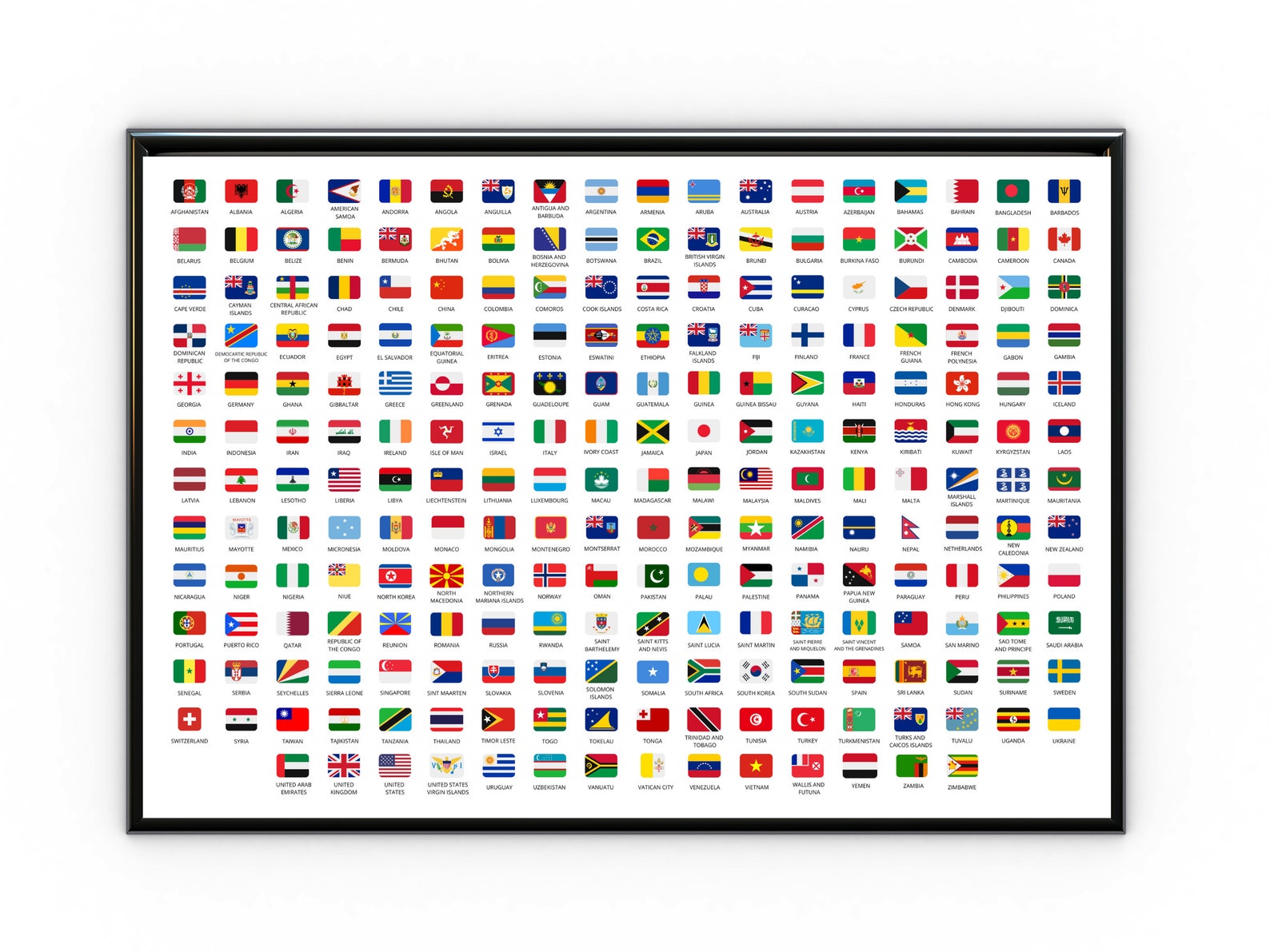 Flags of the World, World Flags, Countries of the World, 237 Countries ...