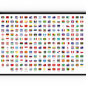Flags of the World, World Flags, Countries of the World, 237 Countries ...