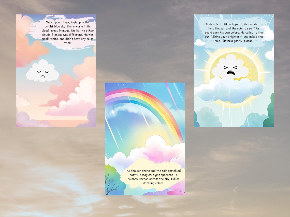 Printable Kids Storybook PDF, Children Story, Educational Storybook ...