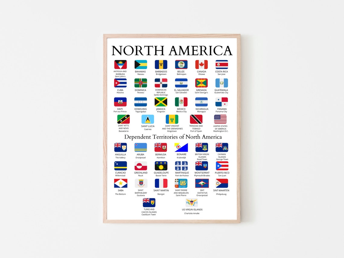 Bundle of World Continents Capitals, Worlds Capitals Bundle, Bundle ...