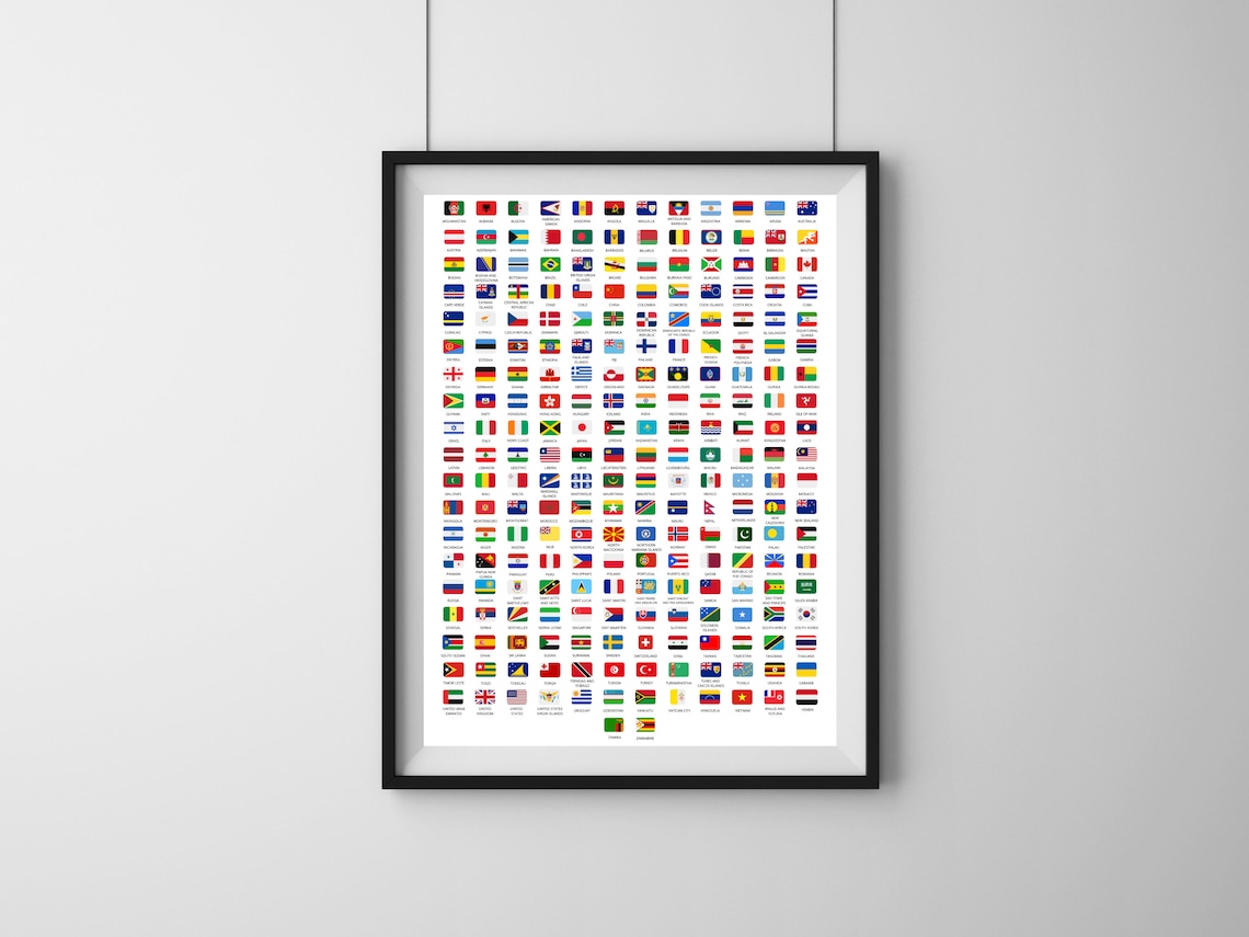 Flags of the World, World Flags, Countries of the World, 237 Countries ...