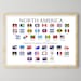 North American Countries, Countries of North America, Flags and Names ...