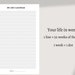 90 Years Life Calendar, Perpetual Calendar, Weeks of My Life, Calendar ...