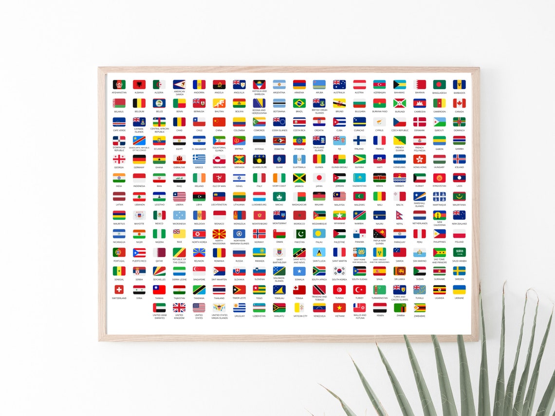 Flags of the World, World Flags, Countries of the World, 237 Countries ...