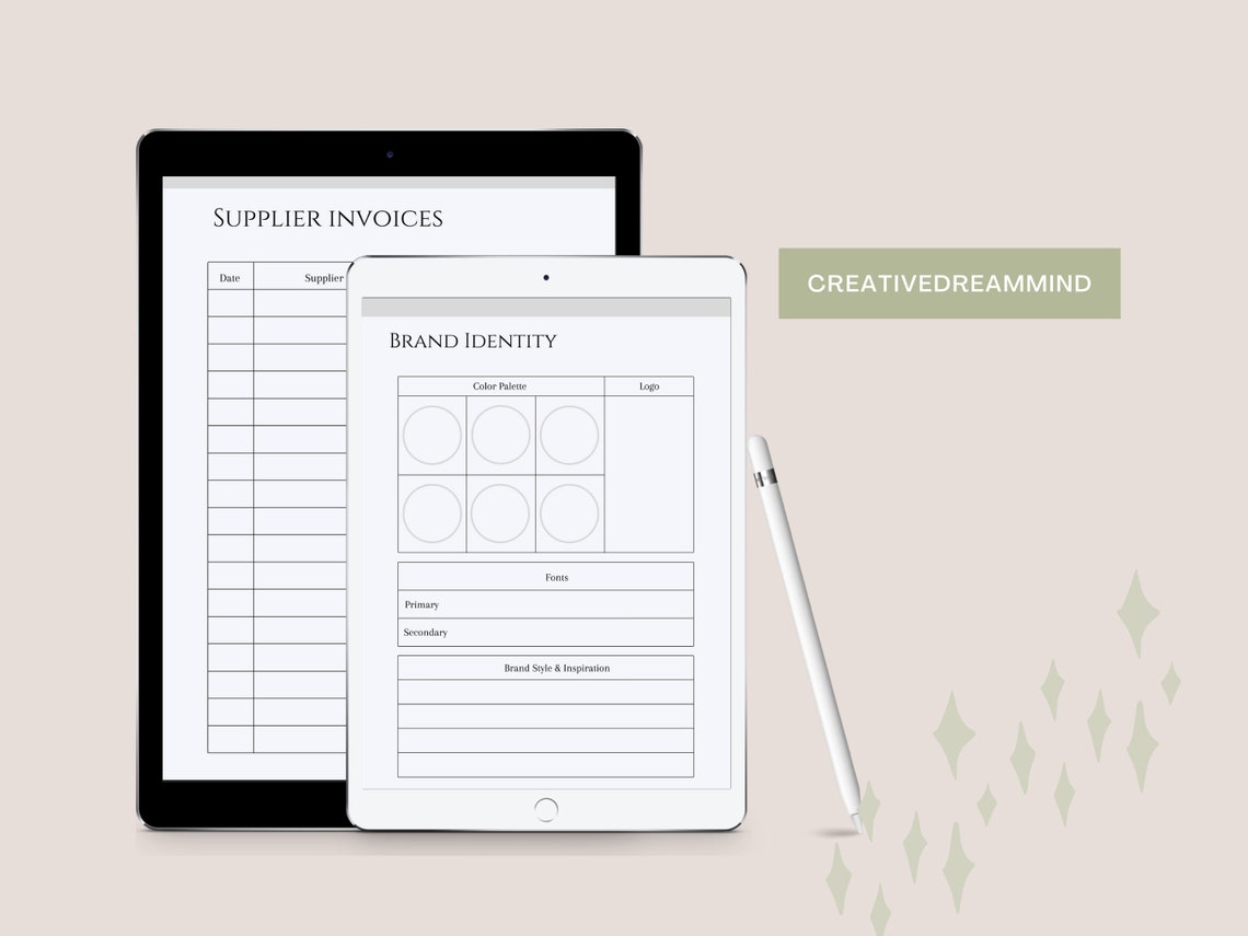 Entrepreneur Business Planner Business Planner Small - Etsy