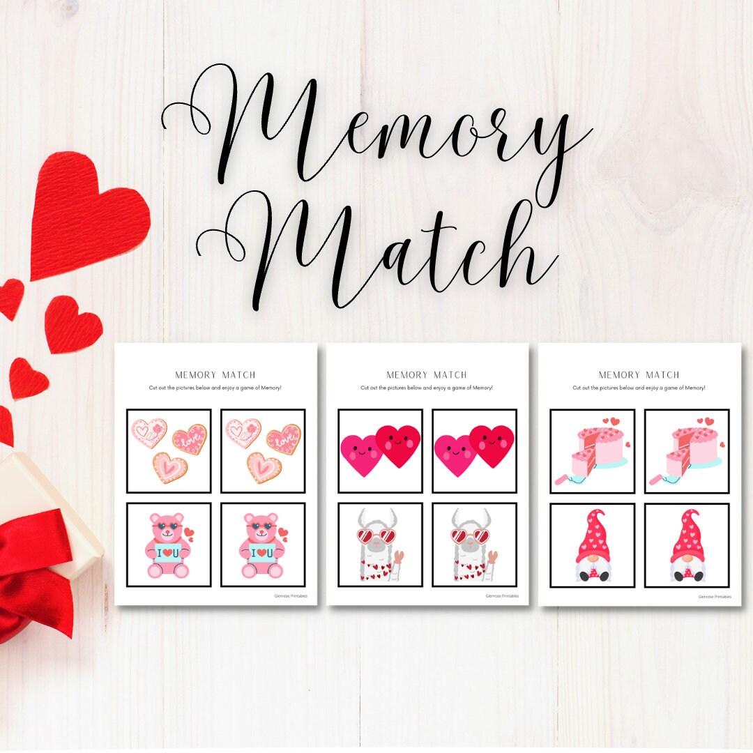50 Page Download & Print Valentine's Day Themed Preschool Activity Book ...