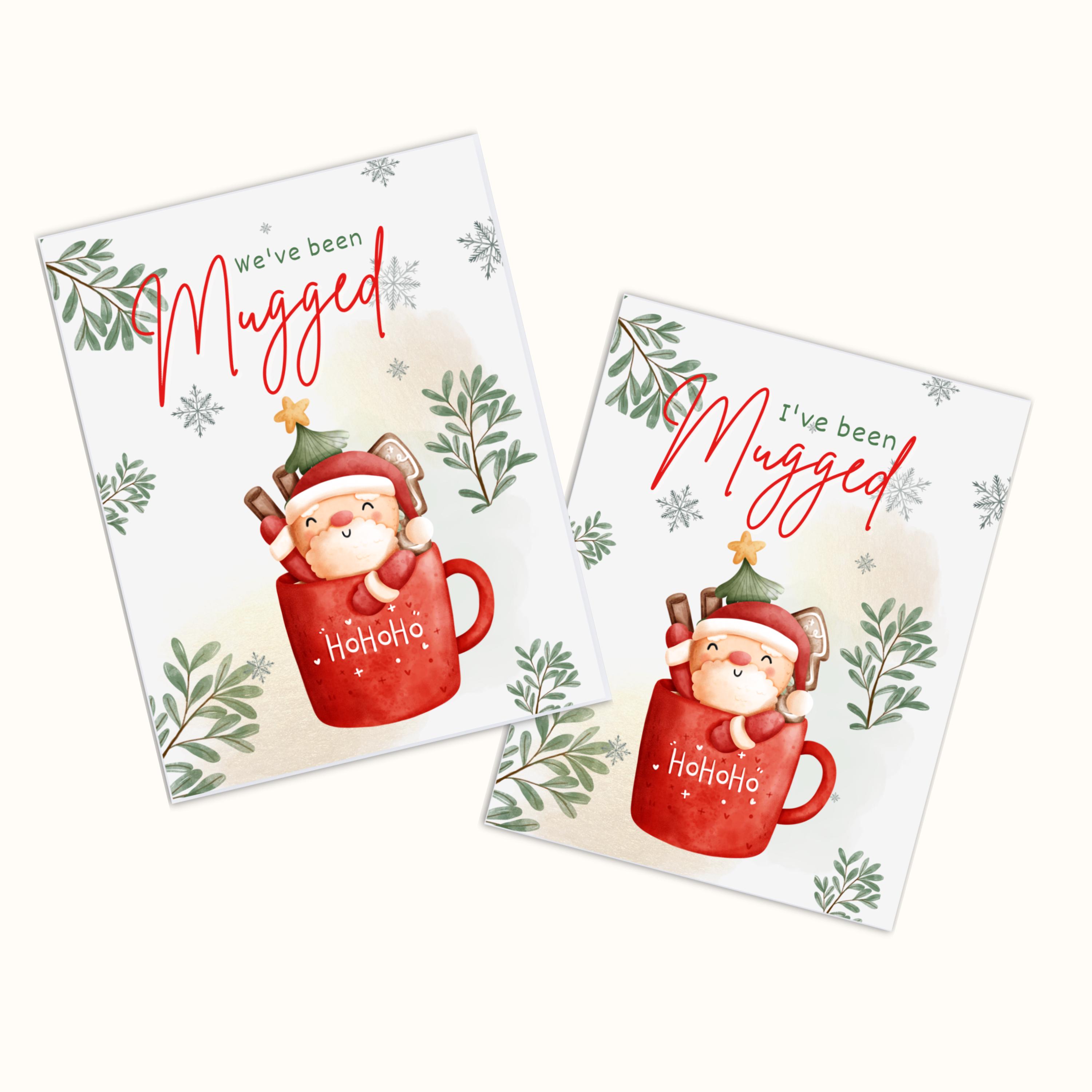 You've Been Mugged Christmas Game: Office Secret Santa (digital ...